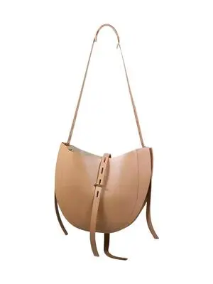 MINOBOSSI Lizzie Buckle Strap Shoulder Bag - Neutrals