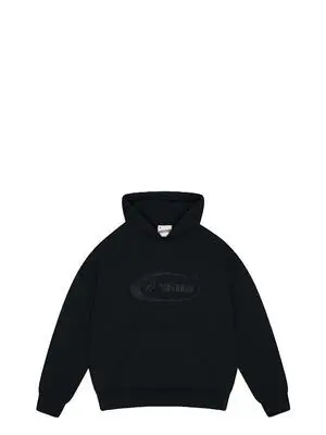 DRAMA CALL Oval Hoodie - Black
