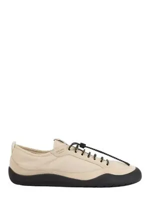 Prada Speedrock Re-nylon And Suede Sneakers - Beige