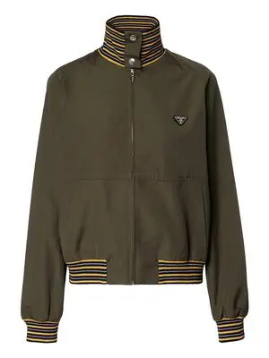 Prada Poplin Jacket - Green