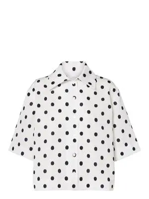 PATOU Polka-dot Blouse - White