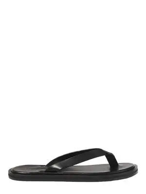 Studio Nicholson Curren Leather Thong Sandals - Black