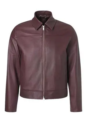 LARDINI Leather Jacket - Brown