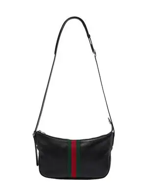 Gucci Small Leather Crossbody Bag - Black