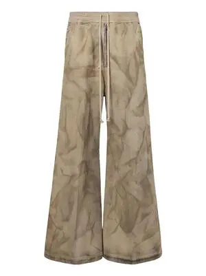Rick Owens Bela Printed Wide-leg Pants - Beige