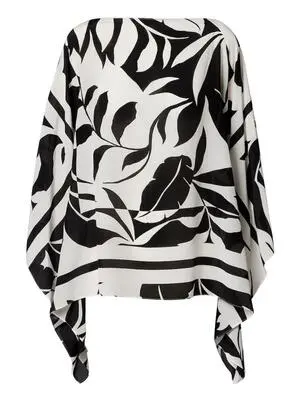 Max Mara Ambuto Printed Silk Blouse - Multicoloured