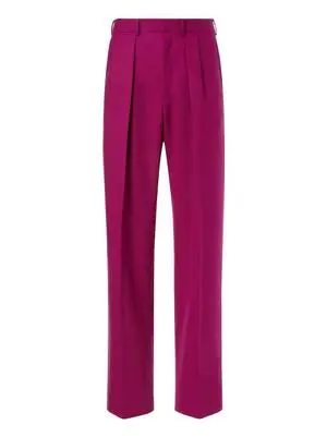TOM FORD Wool Twill Suit Pants - Pink