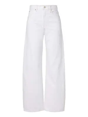 FRAME Wide-leg Jeans - White