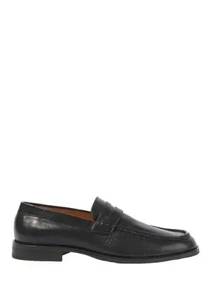 Our Legacy Light Leather Penny Loafers - Black