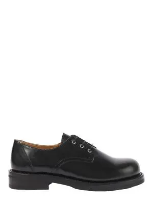 Our Legacy Reception Leather Derby Shoes - Black