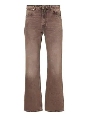 Our Legacy Carlston Faded Straight Jeans - Brown