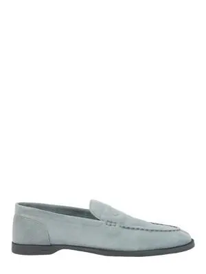 John Lobb Pace Suede Loafers - Blue