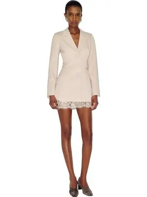 REFORMATION Saro Blazer - Ivory