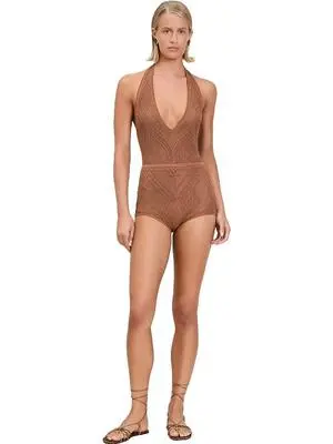 Devon Windsor Tyson Short - Brown / Multicolor / Neutral