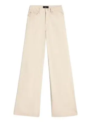 7 For All Mankind Lotta Comfort Twill Pant - Neutral