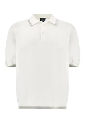 PAUL & SHARK Feather Cotton Polo Shirt