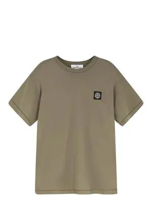 Stone Island T-shirt With Logo - Green