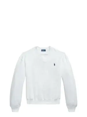 Polo Ralph Lauren Lightweight Fleece Sweatshirt - White
