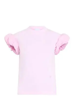 PATOU T-Shirt With Faille Details Pink
