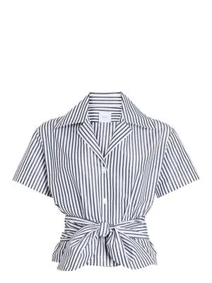 PATOU Knotted Faille Shirt - Multi