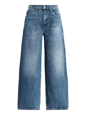 Polo Ralph Lauren Relaxed Wide-leg Jeans - Blue