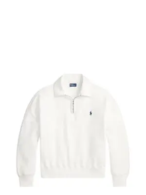 Polo Ralph Lauren Half-zip Sweatshirt - White