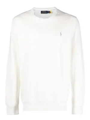 Polo Ralph Lauren Sweater With Logo - White