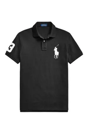 Polo Ralph Lauren Big Pony Mesh Polo - Black