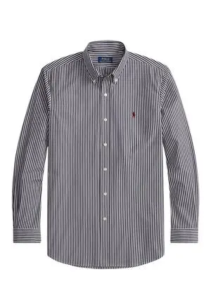 Polo Ralph Lauren Striped Logo Shirt - Blue