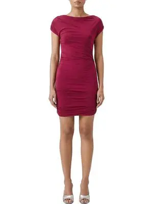 ANIYE BY Ruched Dress - Red