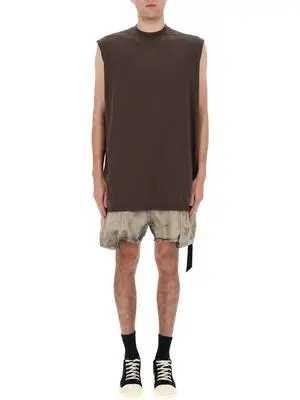 Rick Owens Rick Owens Drkshdw Cotton Tank Top Grey