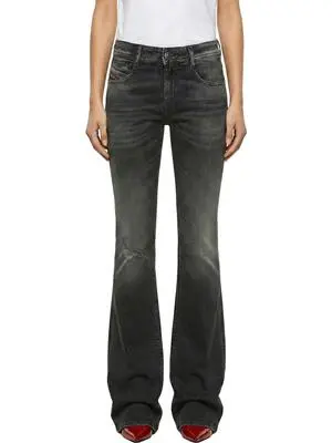 DIESEL Flare Jeans - Black