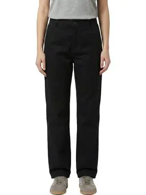 Carhartt Work In Progress Straight Leg Trousers - Black