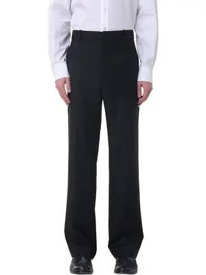 Kenzo Virgin Wool Tailored Trousers - Brown
