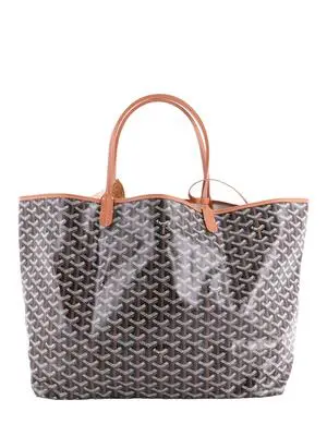 Goyard Saint Louis Tote Coated Canvas Gm Brown