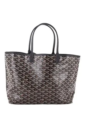 GOYARD Saint Louis Pm Tote Coated Canvas - Black