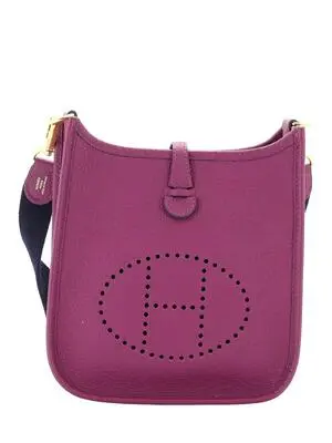 Hermès Evelyne Bag Gen Iii Clemence Tpm Red