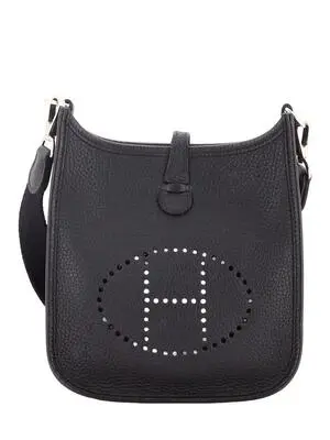 Hermès Evelyne Bag Gen Iii Clemence Tpm - Black