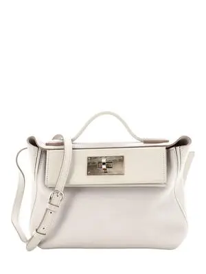 HERMÈS 24/24 Bag Evercolor With Swift 21