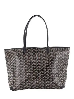 GOYARD Artois Tote Coated Canvas Pm - Black