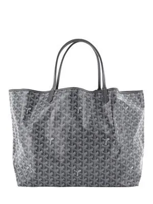 Goyard Saint Louis Tote Coated Canvas Gm Grey