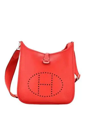 Hermès Evelyne Bag Gen Iii Clemence Pm Red