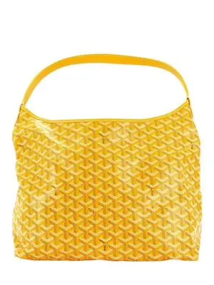 GOYARD Boheme Hobo Coated Canvas - Yellow