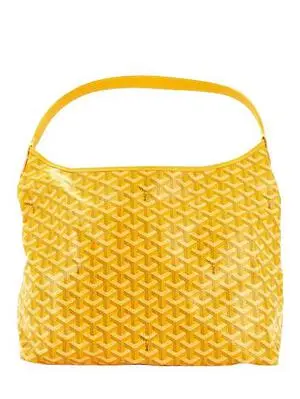 Goyard Boheme Hobo Coated Canvas - Yellow