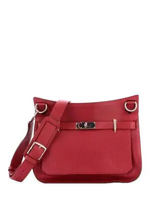 Hermès Jypsiere Bag Clemence 31 - Red