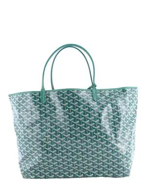 GOYARD Saint Louis Gm Tote Coated Canvas - Green
