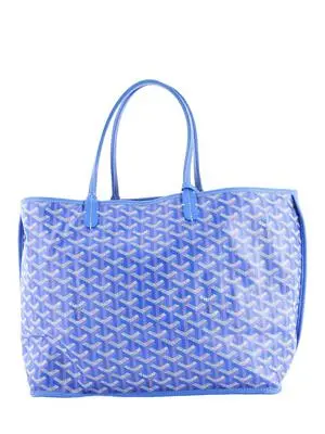 GOYARD Anjou Reversible Tote Coated Canvas Pm - Blue