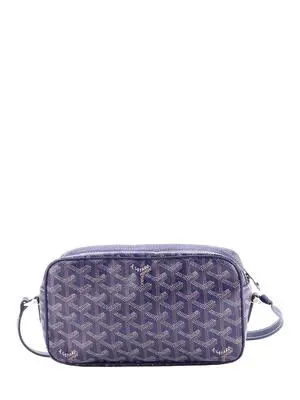 GOYARD Cap Vert Bag Printed Coated Canvas - Blue
