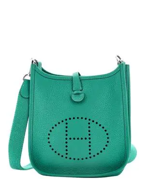 Hermès Evelyne Bag Gen Iii Clemence Tpm Green