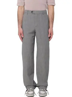 GOLDEN GOOSE Wide Leg Trousers - Grey